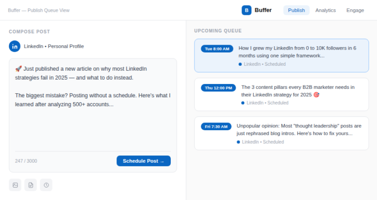 Best LinkedIn Post Scheduling Tools I Actually Used (Honest 2026 Review)