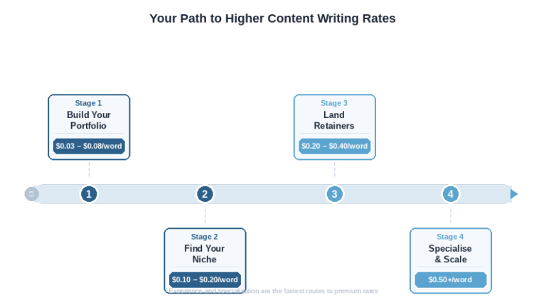 Content Writing Rates: How Much Should You Charge in 2025?